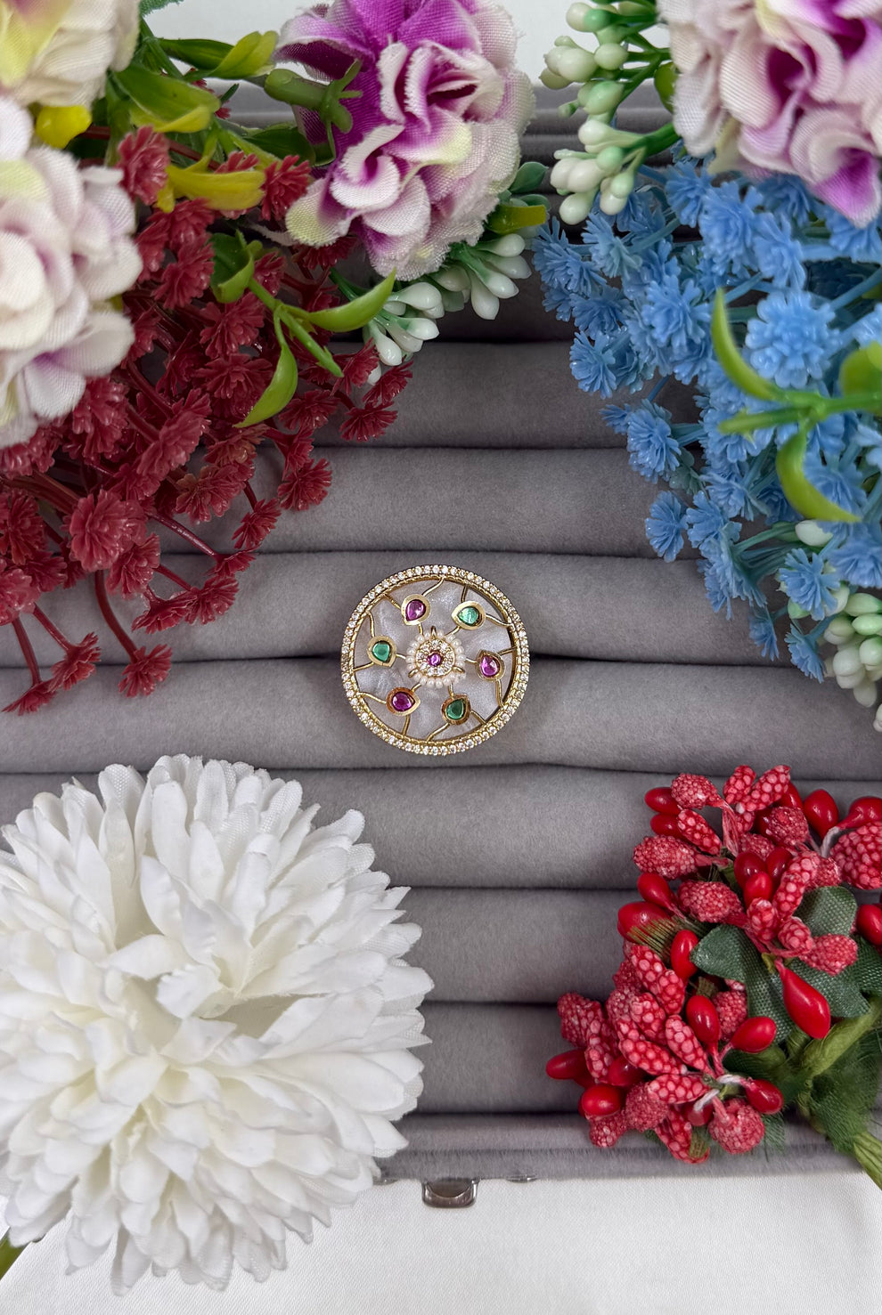 Daksha Traditional Ring – Kaushalya Art Jewellery