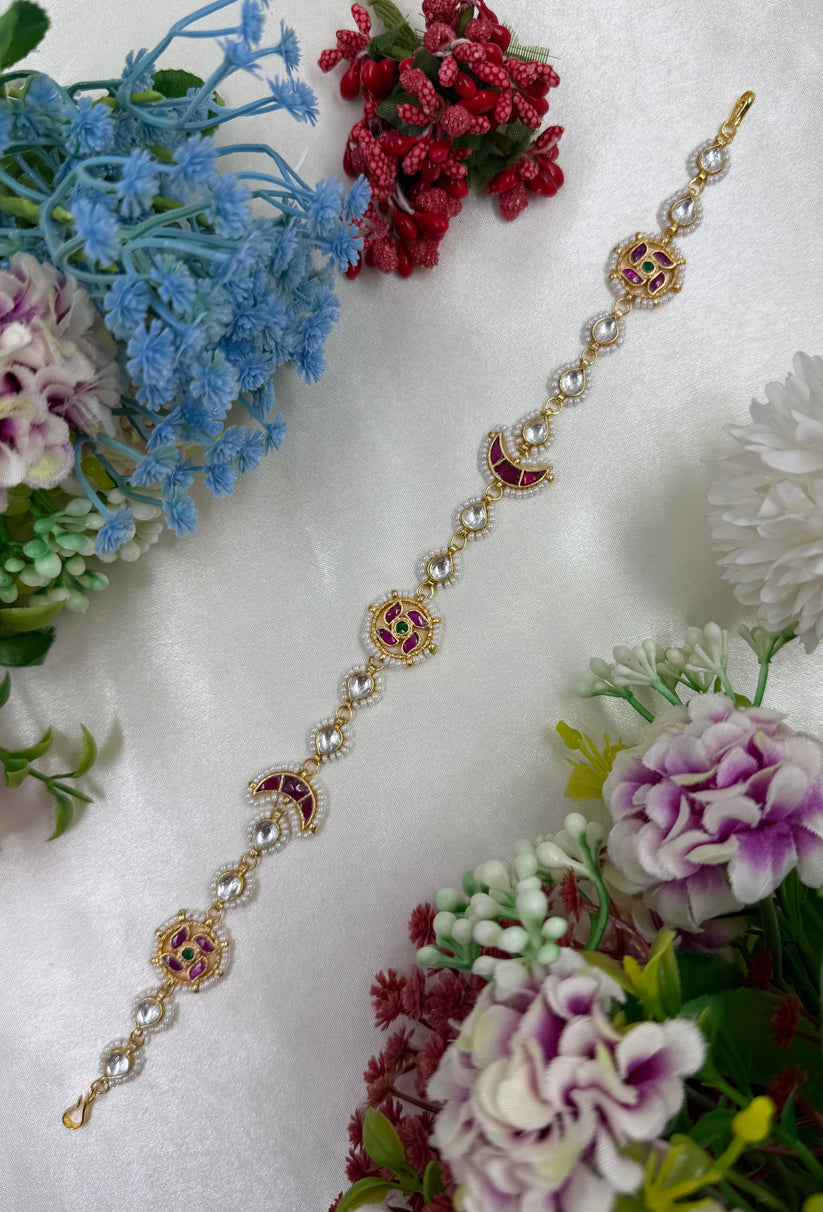 Shruti Pachi Kundan Sheesh Patti – Kaushalya Art Jewellery