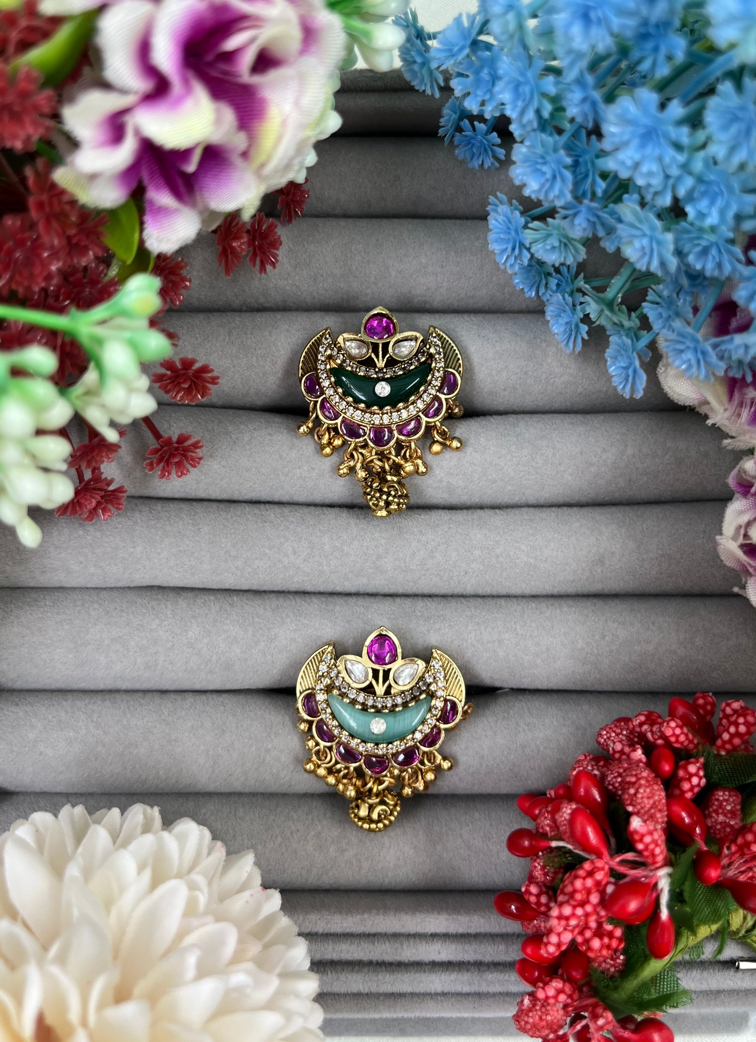 Aadhya Heritage Chorski Ring – Kaushalya Art Jewellery