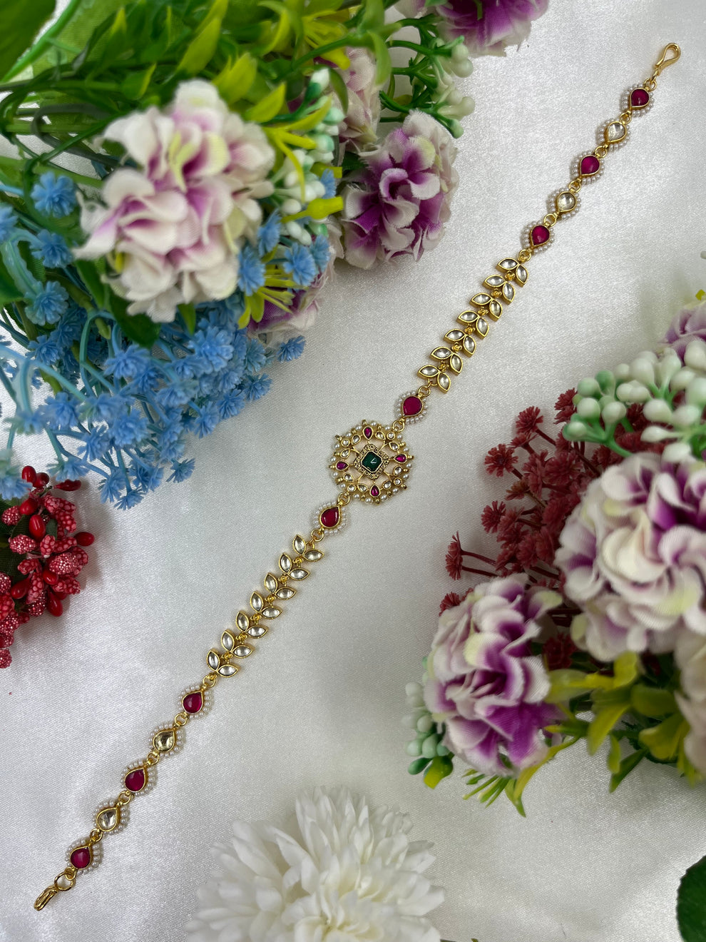 Rekha Pachi Kundan Sheesh Patti – Kaushalya Art Jewellery