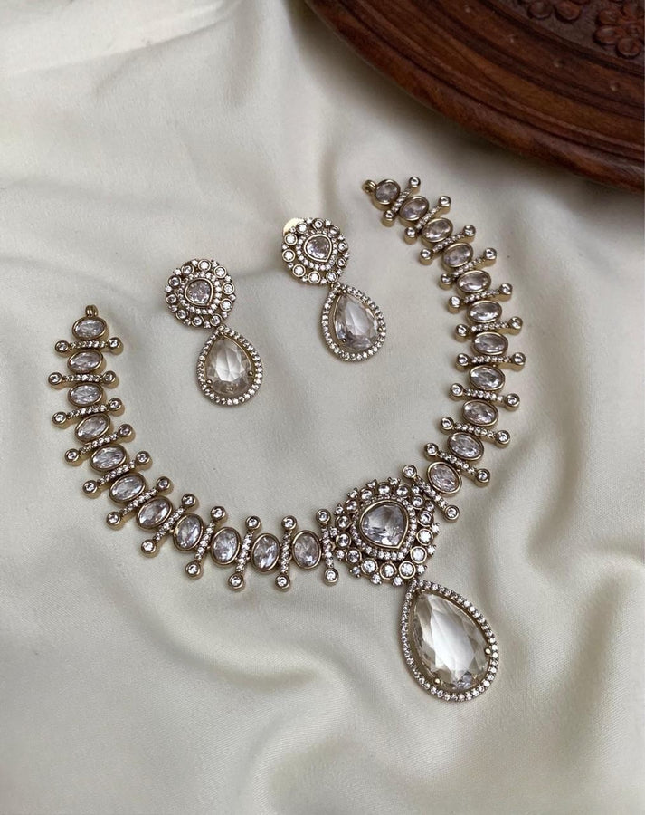 Viva Drop Victorian Necklace set – Kaushalya Art Jewellery