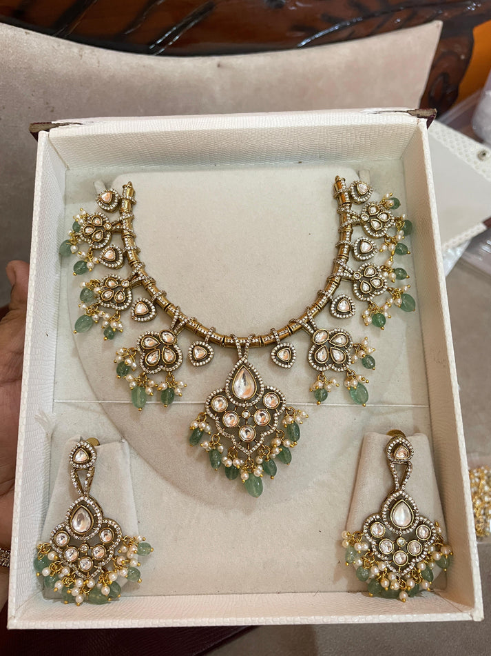 Fina Victorian Hasli Necklace Set – Kaushalya Art Jewellery